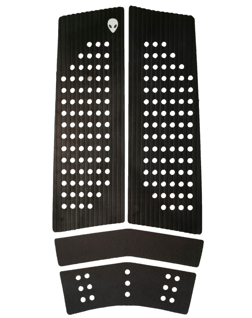 A-51 Landing Pad – 4-Piece Front Pad Black – Lunasurf